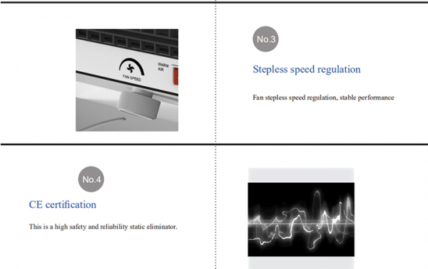 Optimos OP-iF54 Cross Flow Ionizing Air Blower - Besmic Optic Industry